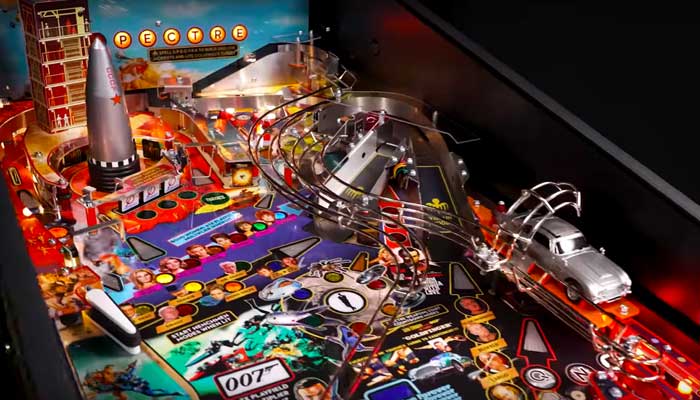 Stern Pinball debuts Bond pinball machines celebrating 60 years of 007 ...