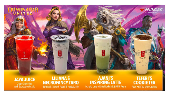 Hasbro teams with Gong cha for Magic: The Gathering tea range - Brands ...